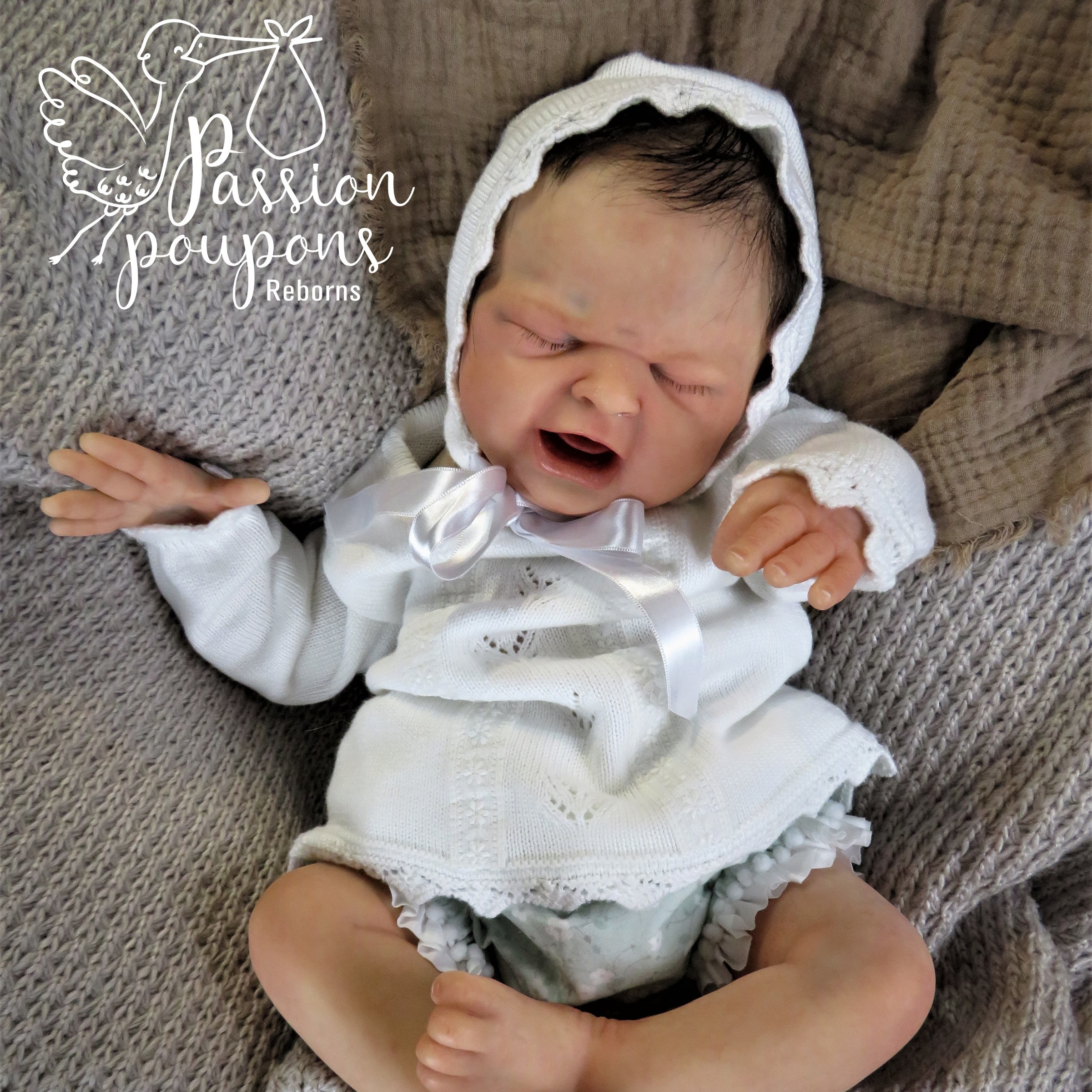Maria First cry | Passion Poupons Reborns | Poupées Reborns | Québec