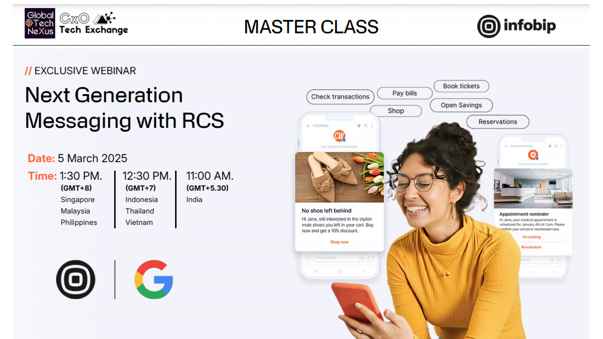 RCS | Next-Gen Customer Engagement | CxO Tech Exchange