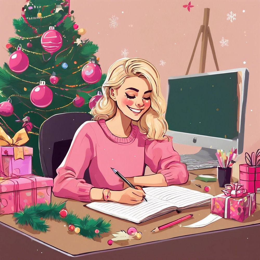 The 12 Days of Christmas - author edition.