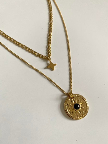 Collier en acier Bohm | FlavieAndCo