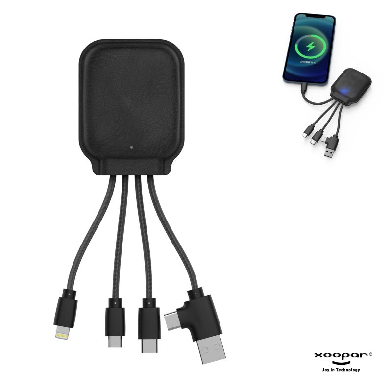 4001 | Xoopar Iné Gamma Charging cable with NFC and 3.000mAh Powerbank ...