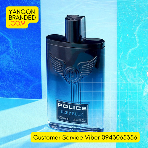 Police Deep Blue EDT Perfume for Men 100ml | yangonbranded