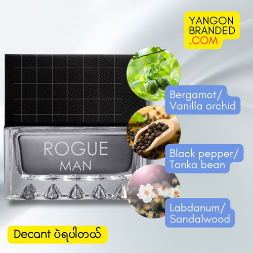 Rihanna Rogue Man 10ml Decant | yangonbranded