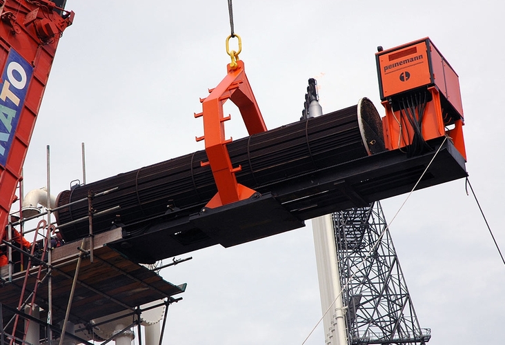 Extractor aéreo de haces tubulares | Intercambiador de calor