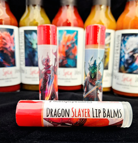 Dragon Slayer Lip Balm | Bob's Spicy World