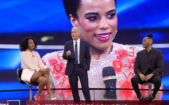 Tezeta Abraham ospite a "Non è l'Arena"