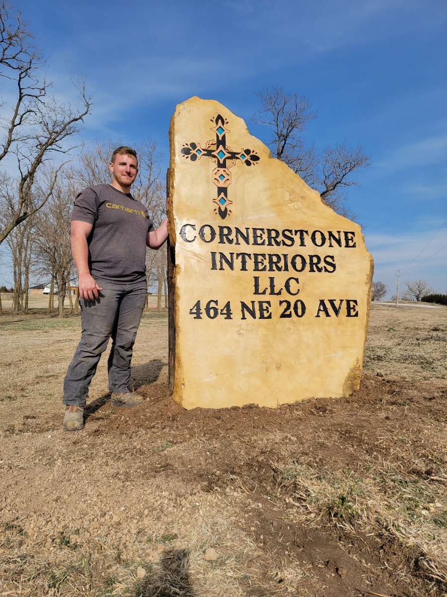 Engraving | Kansas | Limestone Engraving