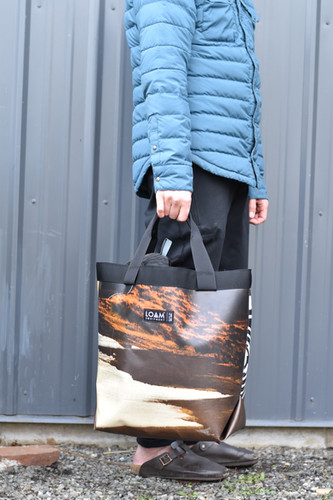 Re-purposed Banner Haul Bag | LOAM