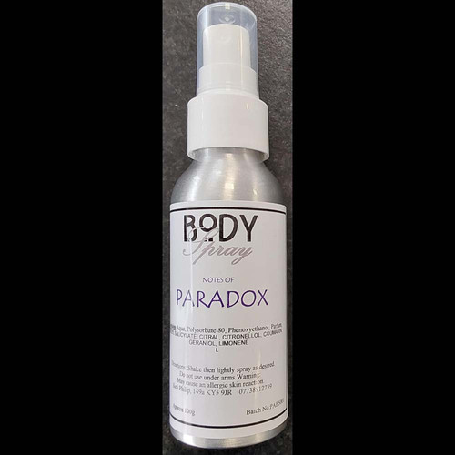 Paradox Body Spray | WaxMeltsFife