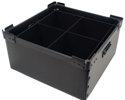 Small Plate/Bowl Box - Black | Caterbox