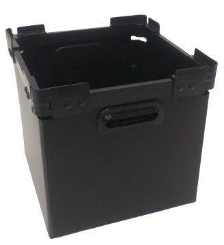 240mm Plate Box - Black | Caterbox