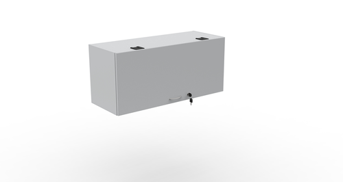 Heavy Steel Flipper Door Cabinet | Modufit