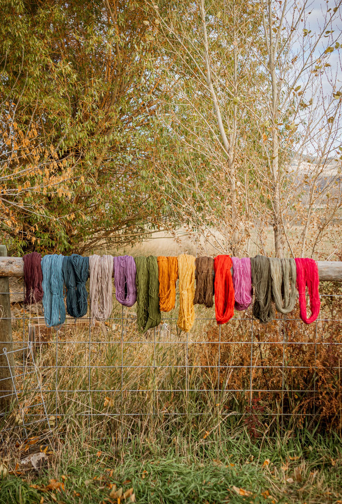 Tobacco Root Valley Yarn Mix and Matching Colors