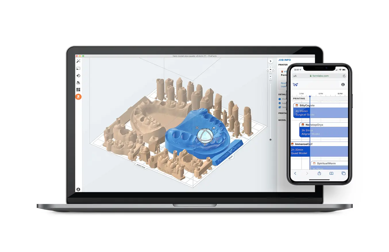 Form 3B+ 3D Printer | MEDEQUIP-DIRECT