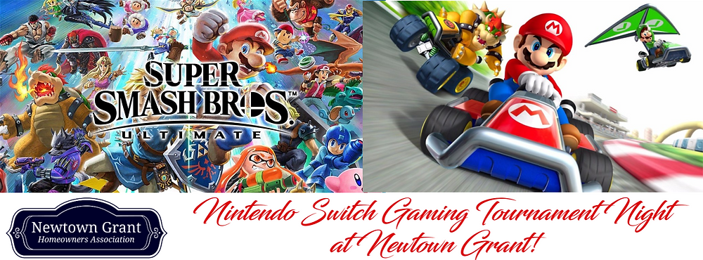 Nintendo Switch Gaming Tournament Night at Newtown Grant