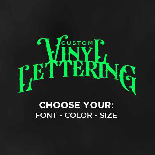 Custom Vinyl Lettering | WolfDecals