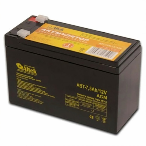 Акумулятор ALTEK ABT 7,5Ah 12V AGM | СЯЙМО
