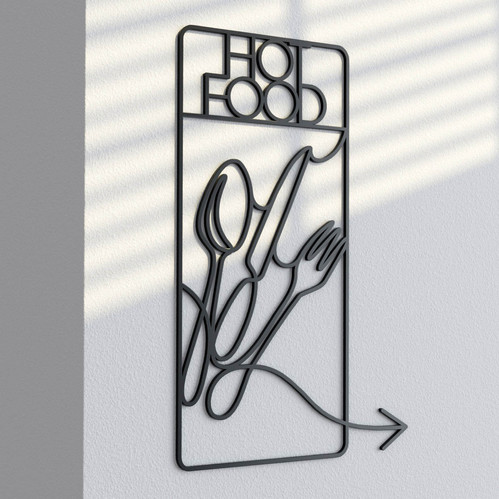 Hot Food Sign | DSCM