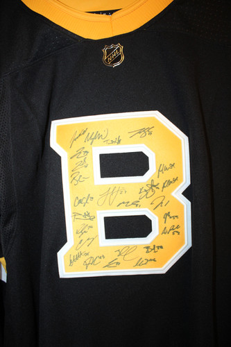 Boston Bruins 23-24 TEAM SIGNED Jersey Raffle Ticket | My Site
