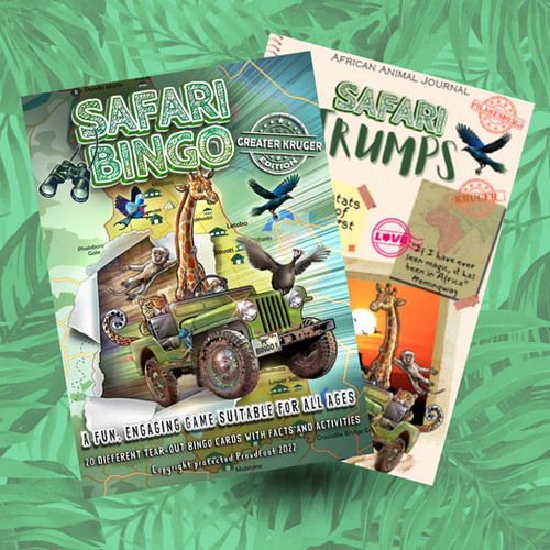 Safari Bingo and Cards Bundle | Safari Bingo