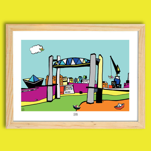 AFFICHE "JEAN" | fabienneleon