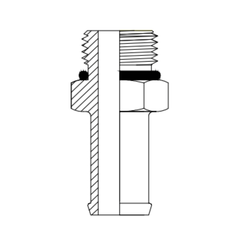 I7O UNO MALE SUCTION | Spot On Hose and Fittings