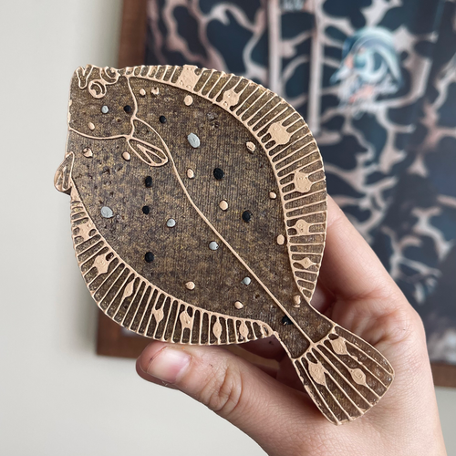 Flounder Car Freshener | AK47 Southern Co.