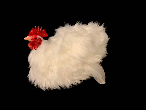 ANIMAL PROP CHICKEN BROODING HEN | Haunts Fx