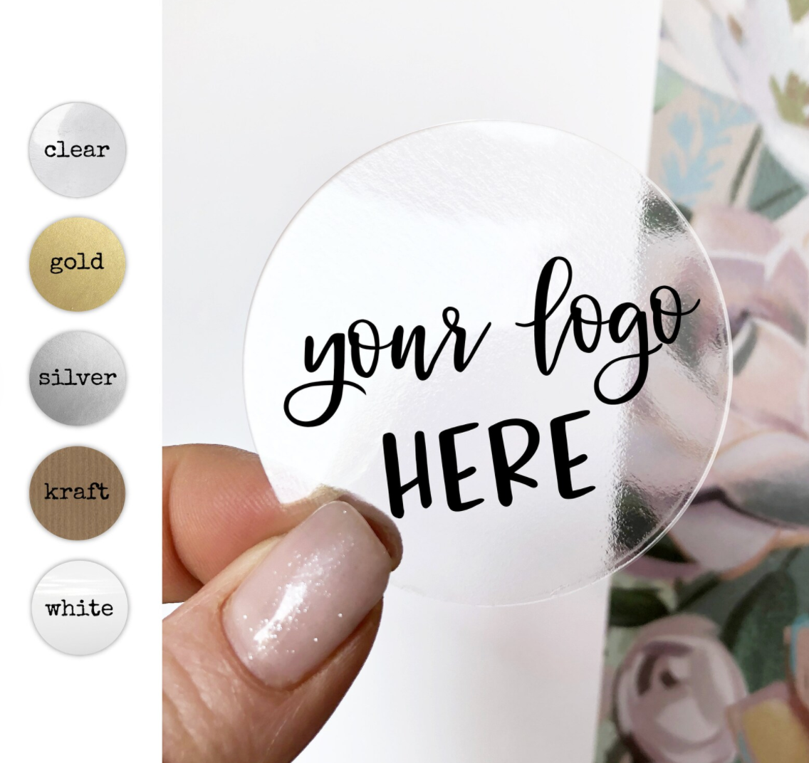 Custom Logo Sticker Label | The LM Hub Inc.