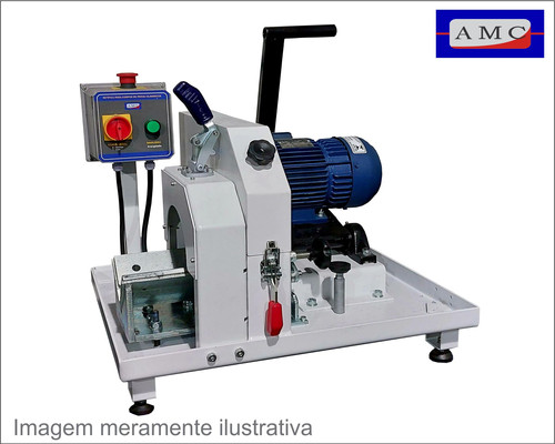 RETIFICA DE CORPO DE PROVA MANUAL COM FIXADOR MANUAL | AMC equipamentos