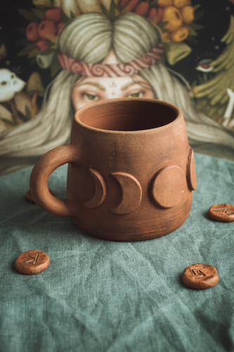 Moon phases cup | Pagan Store