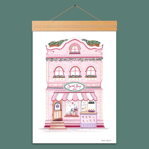 Sweetshop Art Print | Zenti Designs