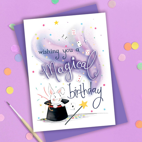 Magical Birthday Card | Zenti Designs