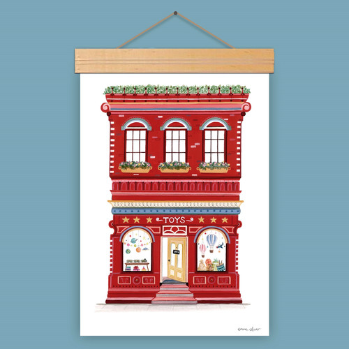 Toyshop Art Print | Zenti Designs
