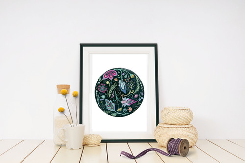 ORIGINAL- "Folky Sphere" | Zenti Designs
