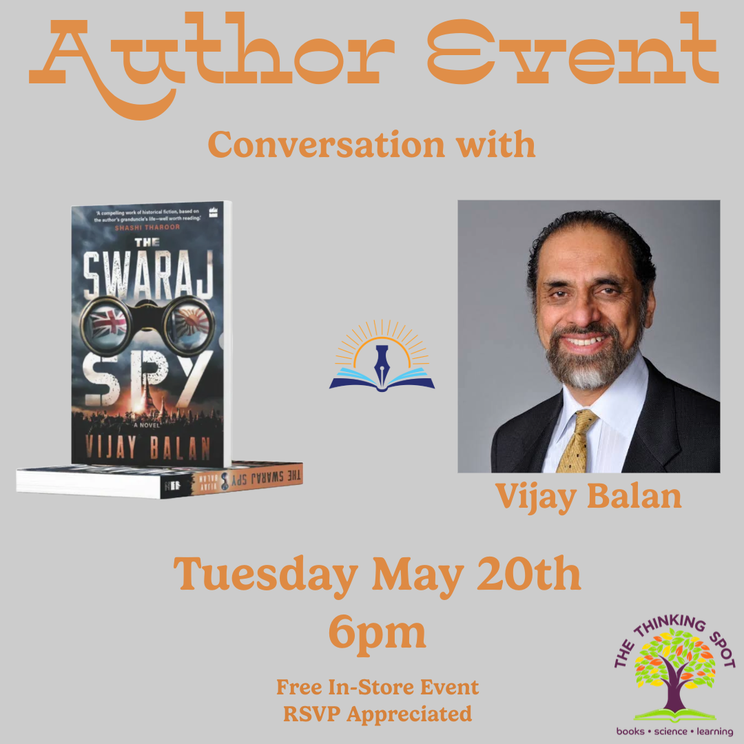 Author Event: Vijay Balan - Swaraj Spy! | The Thinking Spot