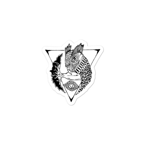 Noctua Trinity Sticker | World Wild Art