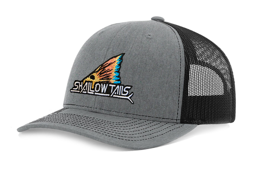 Charcoal Heather - Tailing Fin Hat | Shallow Tails