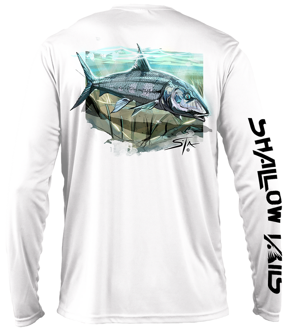 Shallow Tails Fishing Apparel - Performance Fishing Gear