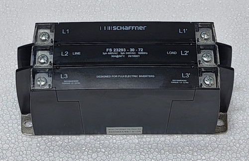SCHAFFNER FS23293-30-72 EMC Filter 3ph 50/60Hz | Versatile Marine
