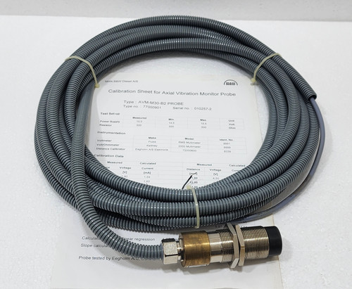 MAN B&W AVM-M30-B2 Probe for Axial Vibration Monitor | Versatile Marine