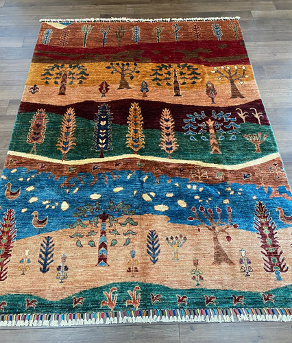 Pakistani Gabbeh Design (Pictorial) | hafezruggallery