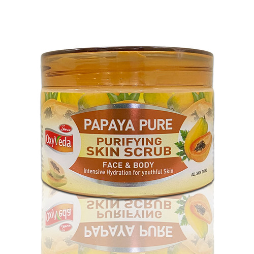 Simco Oxyveda Papaya Pure Purifying Skin Scrub | Simco Herbals Simco Oxyveda Papaya Pure Purifying Skin Scrub | Simco Herbals
