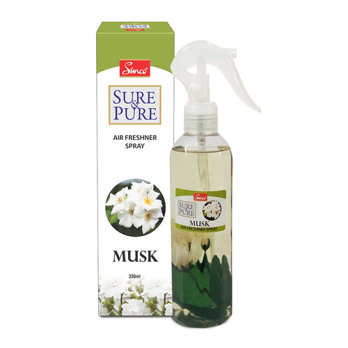 Simco Sure & Pure Air Freshener Spray-Musk | Simco Herbals