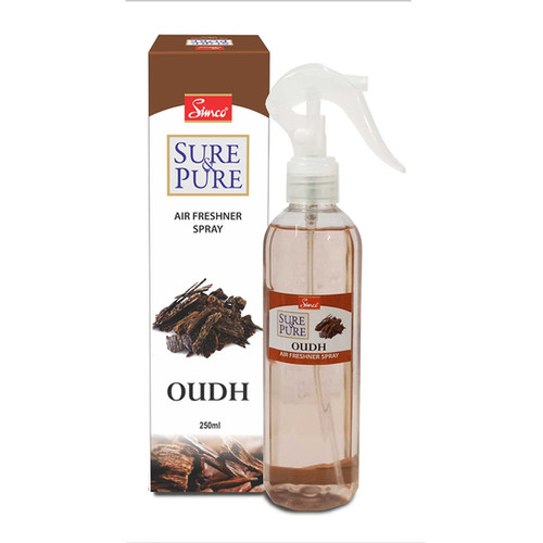 Simco Sure & Pure Air Freshener Spray-Oudh | Simco Herbals