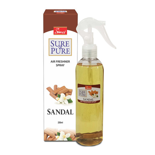 Simco Sure & Pure Air Freshener Spray-Sandal | Simco Herbals