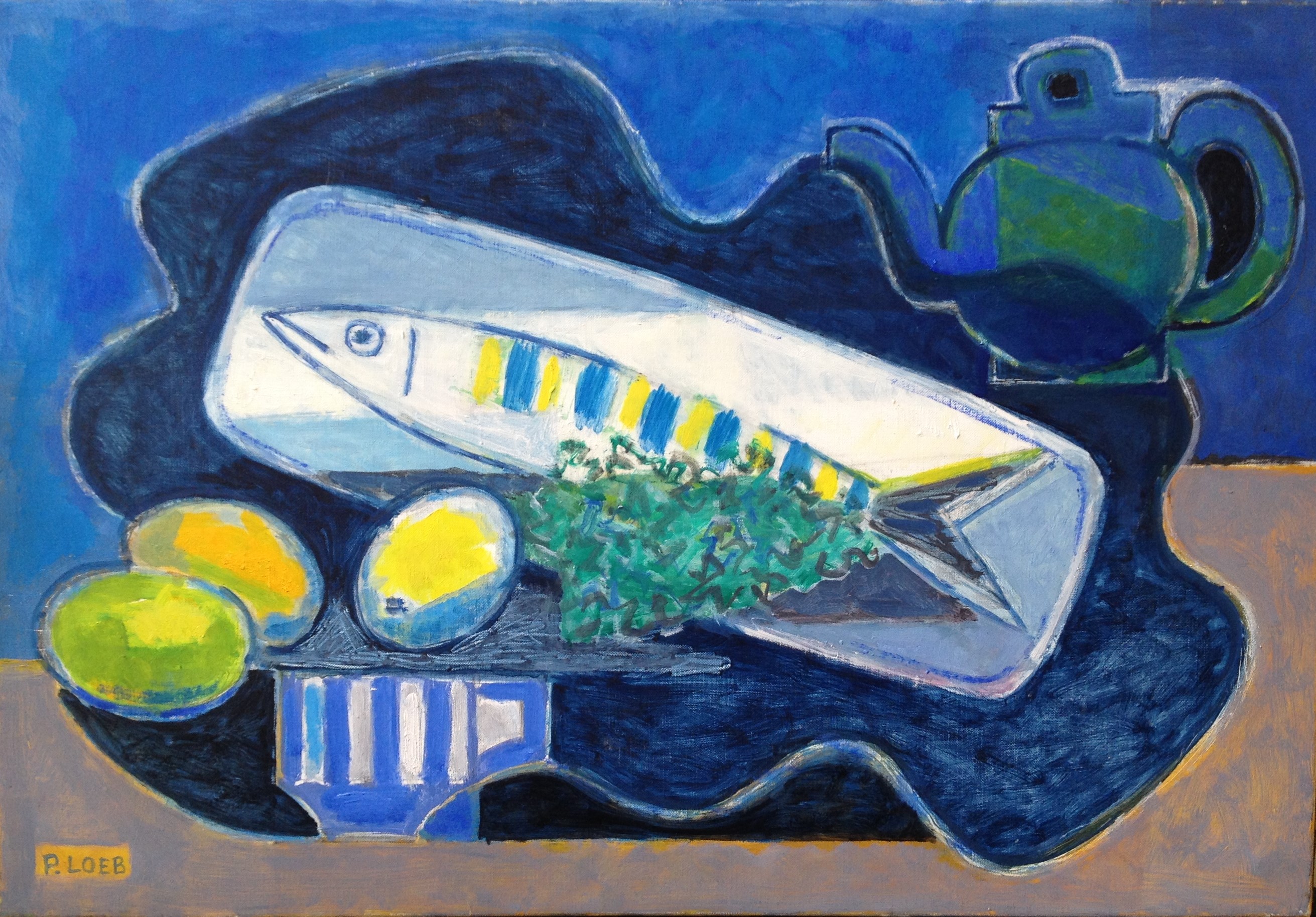 Galerie Bourreau-Ravier Noirmoutier I peintre Pierre LOEB