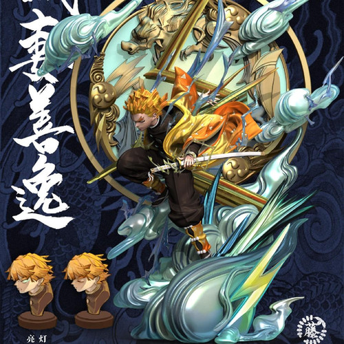 Demon slayer Zenitsu Agatsuma EX. 1/6 GK Global Limited 128units ...