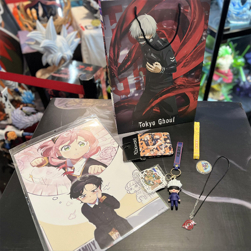 Anime Gift Bag Combo 8-Piece Set | animeworld.co.nz
