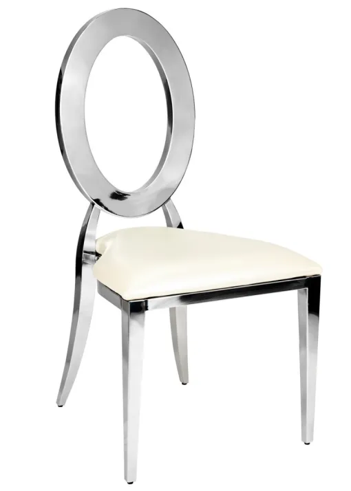 Silver Halo Dining Chair | Rent4Parties